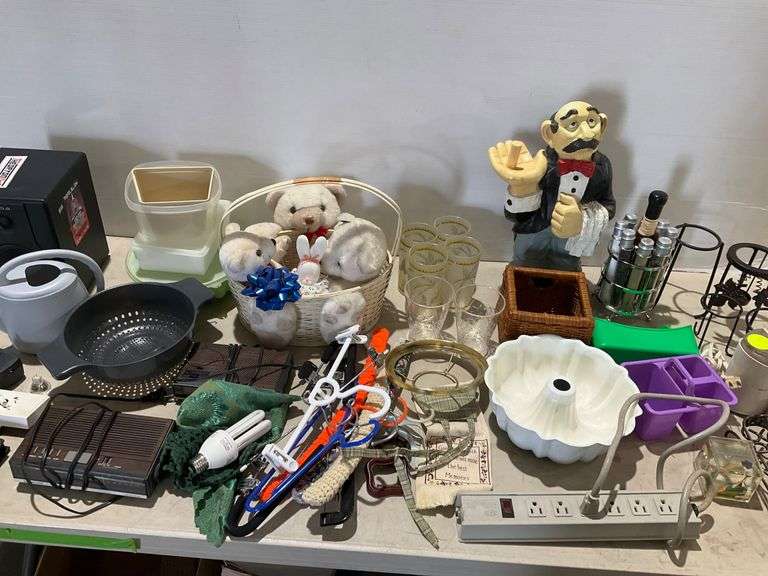 Two boxes: Assorted Household Items, Including Decor, Kitchenware, and ...