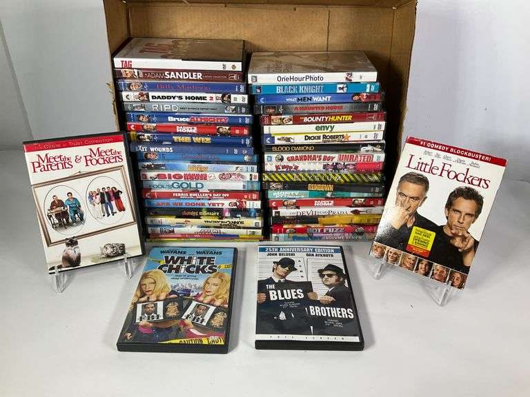Collection of 42 Comedy and Drama DVDs Featuring Well-Known Films ...