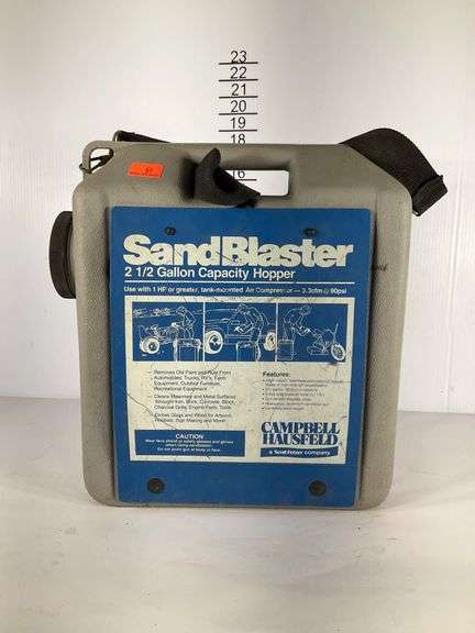 Campbell Hausfeld 2.5-Gallon Capacity Sandblaster Hopper - Hash Auctions