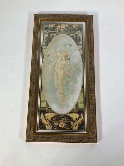 Framed Artwork by Gallery Graphics Inc. Featuring Classical Female ...