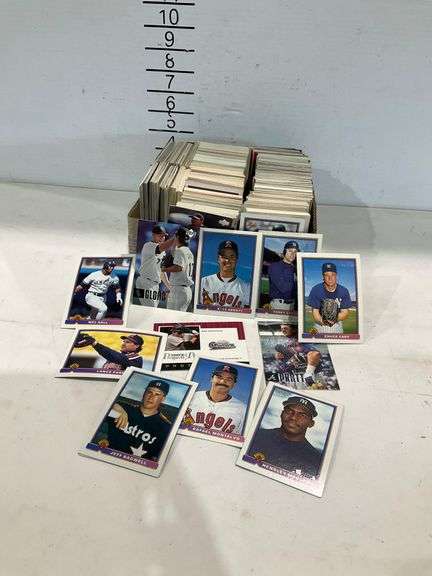 Collection of Baseball Trading Cards Featuring Various Players - Hash ...