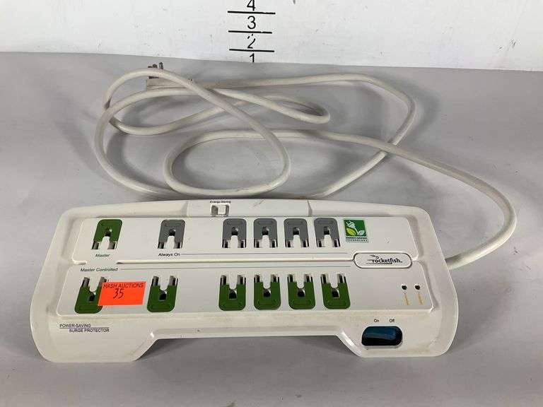 Rocketfish Surge Protector Power Strip with Energy-Saving Technology ...