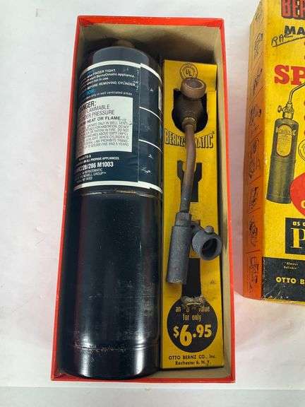 Bernz-O-Matic Master Torch Set in Original Box by Otto Bernz Co. - Hash ...