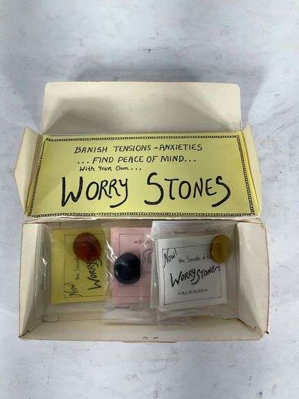 Set of Five Worry Stones in Original Packaging - Hash Auctions