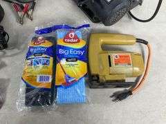 Task Force 1-Inch Belt Sander, Automotive Spotlight, Charger ...