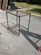 Metal Frame Stand with Rectangular Dimensions, 24”Lx18”W - Hash Auctions