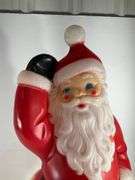 40-Inch Illuminated Plastic Santa Claus Figure by General Foam Plastics ...