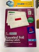 Assorted Label Packs Including Avery and Post-it Brands - Hash Auctions
