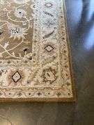Thomasville Area Rug with Floral Pattern and Beige, Sage, Rust Tones ...