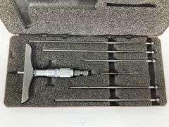 Inside Micrometer Set With Case Featuring Foam Lining - Hash Auctions