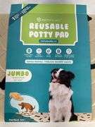 Potty Buddy Reusable Pet Potty Pad with Paw Print Design - Hash Auctions