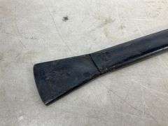 58-Inch Black Metal Dig Bar with Tapered End and Knob Handle - Hash ...