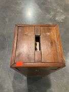 36-Inch Tall Ballot Box With Anti-Theft Bar - Hash Auctions