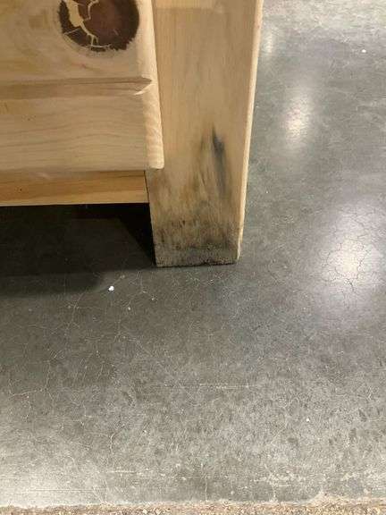 Five-Drawer Chest with Natural Finish - Hash Auctions