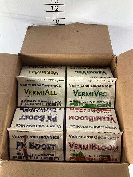 Vermicrop Organics Sample Pack Fertilizer Set - Hash Auctions