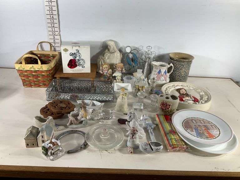 Collection of Decorative and Functional Household Items Including ...