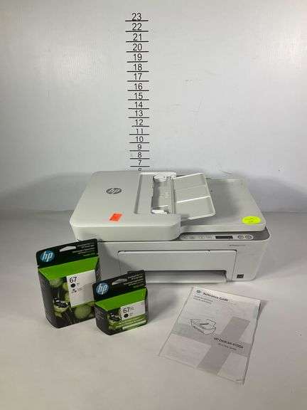 HP DeskJet 4155e All-in-One Printer with Two Ink Cartridges and Manual ...