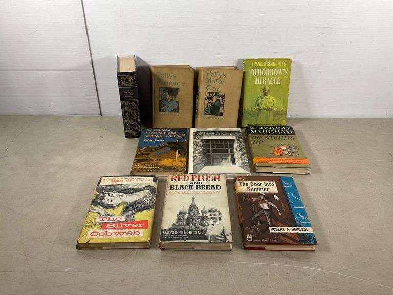 Collection of Hardcover Books by Various Authors - Hash Auctions