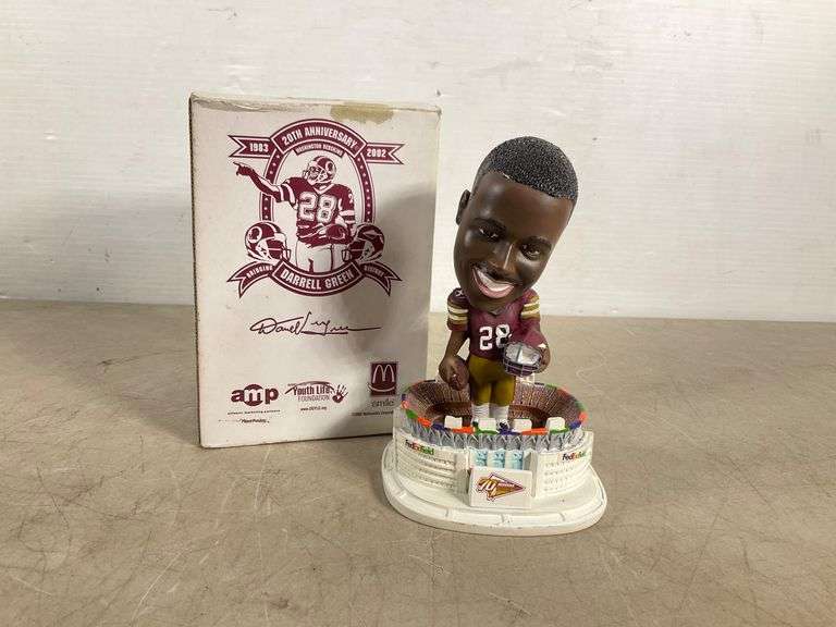 Darrell Green Washington Redskins 20th Anniversary Bobblehead Figure ...