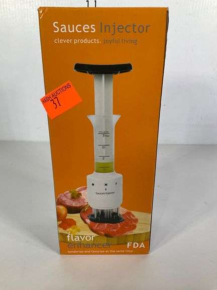 Sauces Injector and Tenderizer Tool with Flavor Enhancer Function ...
