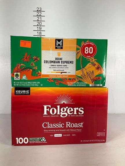 Two Boxes of Keurig Compatible Coffee Single Serve Cups: Colombian ...