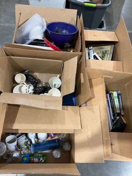 Pallet Lot: Group Lot of Assorted Household Items, Drinkware, Storage ...