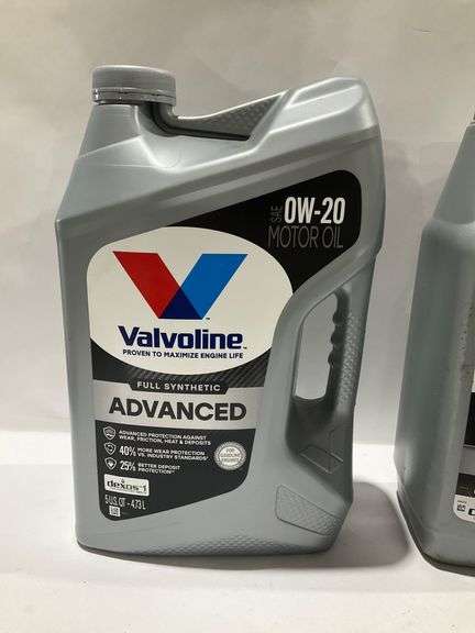 Lot of Engine Oils by Mobil 1 and Valvoline - Hash Auctions