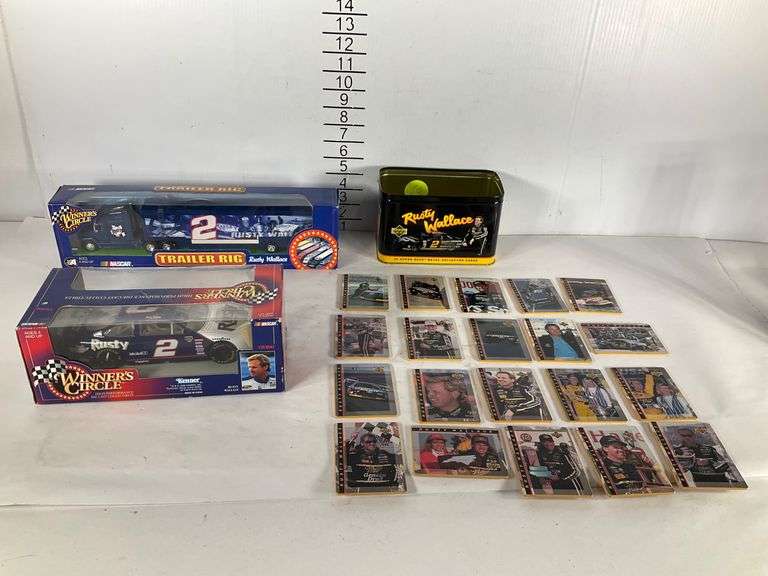 NASCAR Rusty Wallace Collectibles Including Winner’s Circle Cars ...