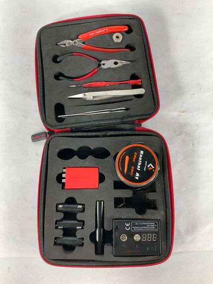 Coil Master DIY Tool Kit with Accessories in Case (not complete) - Hash ...