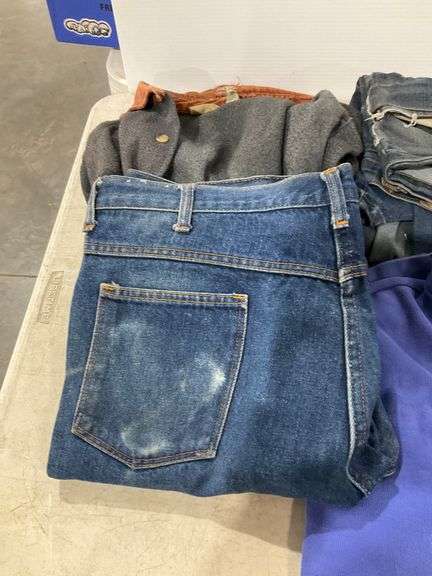 Assorted Mixed Clothing Lot Including Pants, Sweaters, and Shirts ...