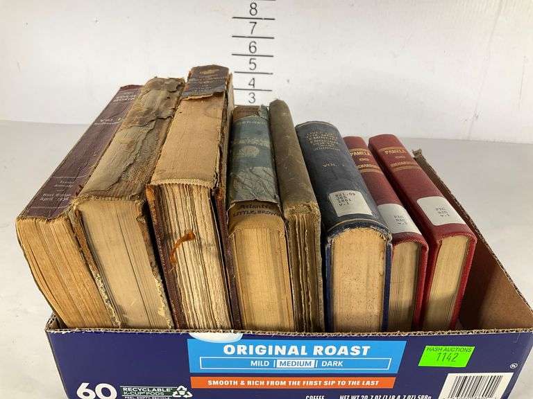 Collection of Eight Books - Hash Auctions