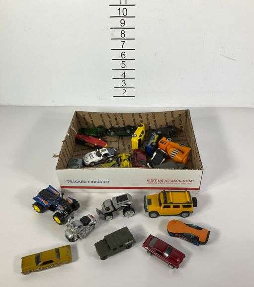 Assorted Diecast Toy Vehicles Including Mattel Hot Wheels Models - Hash ...