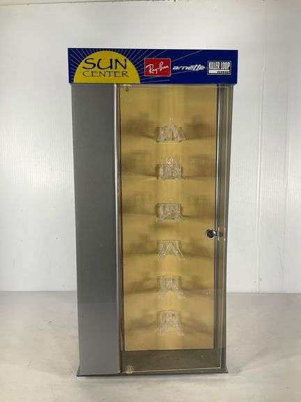Sun Center Display Case With Keys and Clear Door, 10x21x10in - Hash ...