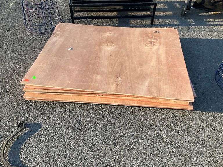 10 Sheets of 36×48” Furniture style Backing Board - Hash Auctions