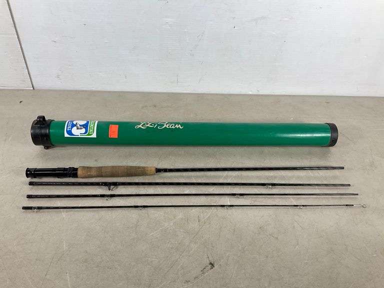 White River Hobbs Creek Fly Rod (8’6”) with L.L. Bean Green Storage ...