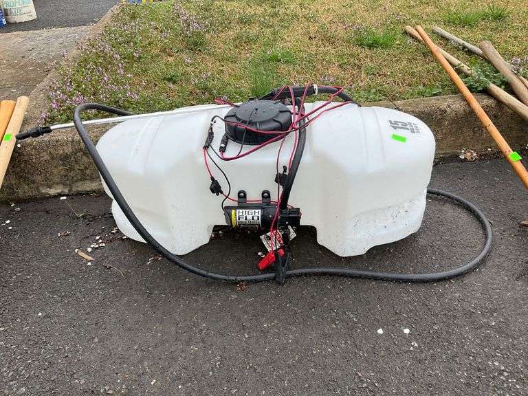 Fimco 15-Gallon TS-15-EC-SP Spot Sprayer with High Flo Gold Series Pump ...