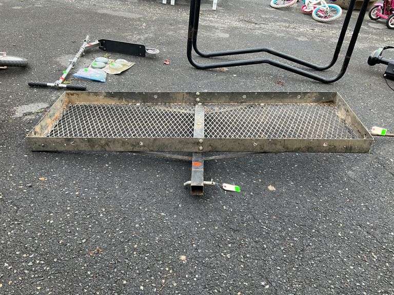 Steel Trailer Hitch Platform Carrier, 5’L x 19’W - Hash Auctions