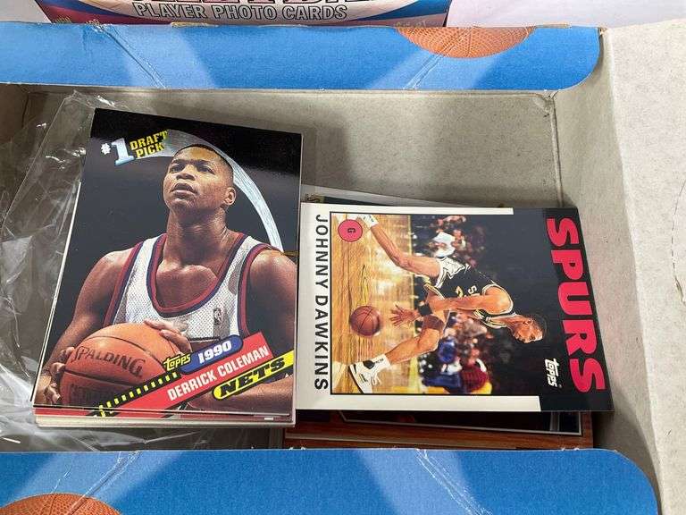 Collection of NBA Basketball Trading Cards, Including SkyBox, Topps ...