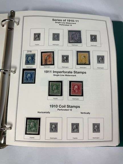 Two American Heirloom Collection Stamp Albums Featuring United States ...