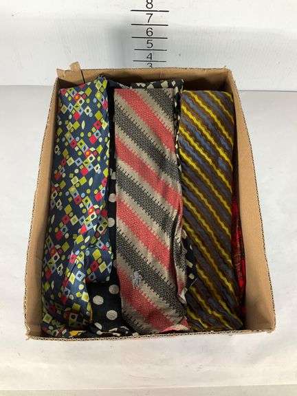Collection of Men’s Neck Ties with Various Patterns and Colors - Hash ...