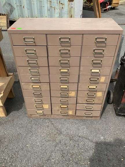 Steelmaster 30-Drawer Metal Cabinet - Hash Auctions