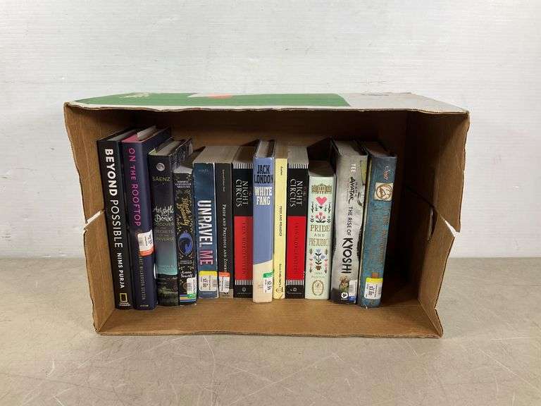 Collection of Assorted Hardcover and Paperback Books - Hash Auctions