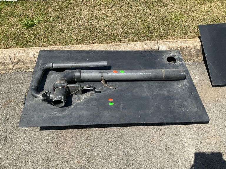 Black Water Tank with Attached Plumbing for Camping Trailers - Hash ...