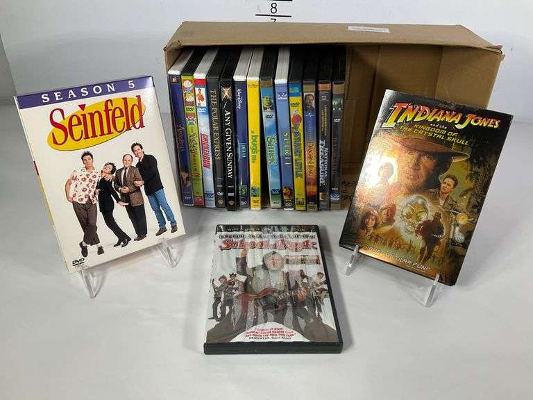 Collection of Assorted DVDs and DVD Box Sets Featuring TV Shows and ...