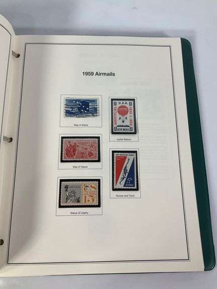 Two American Heirloom Collection Stamp Albums Featuring United States ...