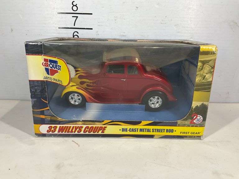 1933 Willys Coupe Die-Cast Street Rod in Excellent Condition - Hash ...