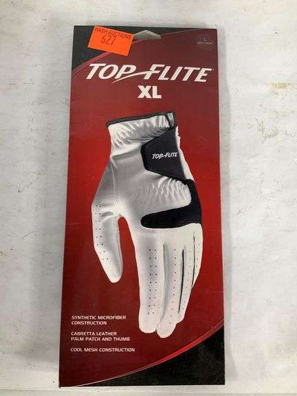Top-Flite XL Synthetic Microfiber Golf Glove in Original Packaging ...