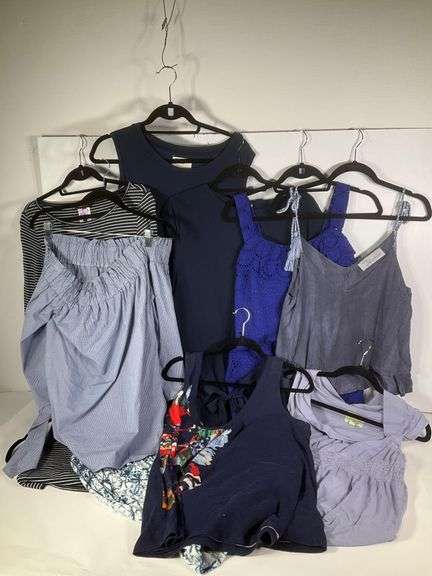 Assorted Women’s Clothing Lot Featuring Dresses, Tops, and Tank Tops by ...