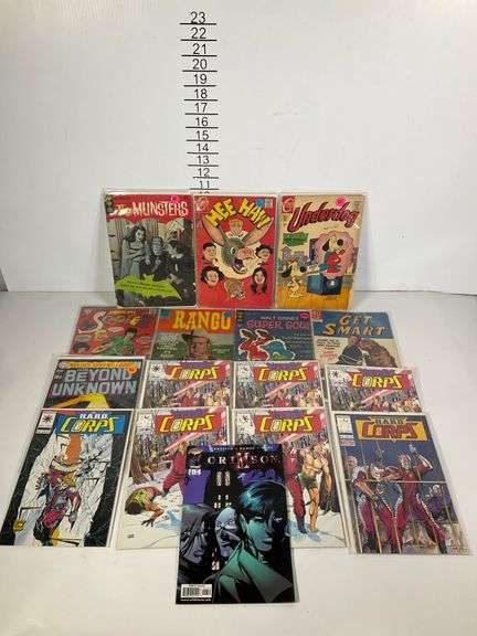 Collection of Mixed Comic Books Featuring Various Titles and Publishers - Hash Auctions