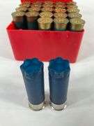 Red Plastic Ammunition Storage Box with Assorted Shells, Empty - Hash ...